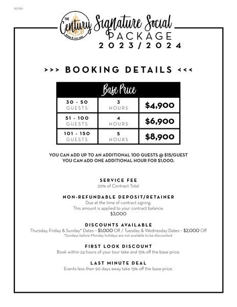 The Century - Modesto, CA - Wedding Venue