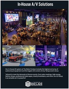 The Motor Enclave - Tampa, FL - Party Venue