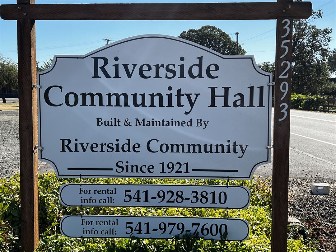 Riverside Community Hall - Albany, OR - Party Venue