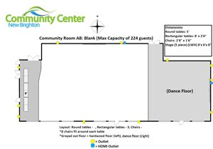 The New Brighton Community Center - Saint Paul, MN - Party Venue